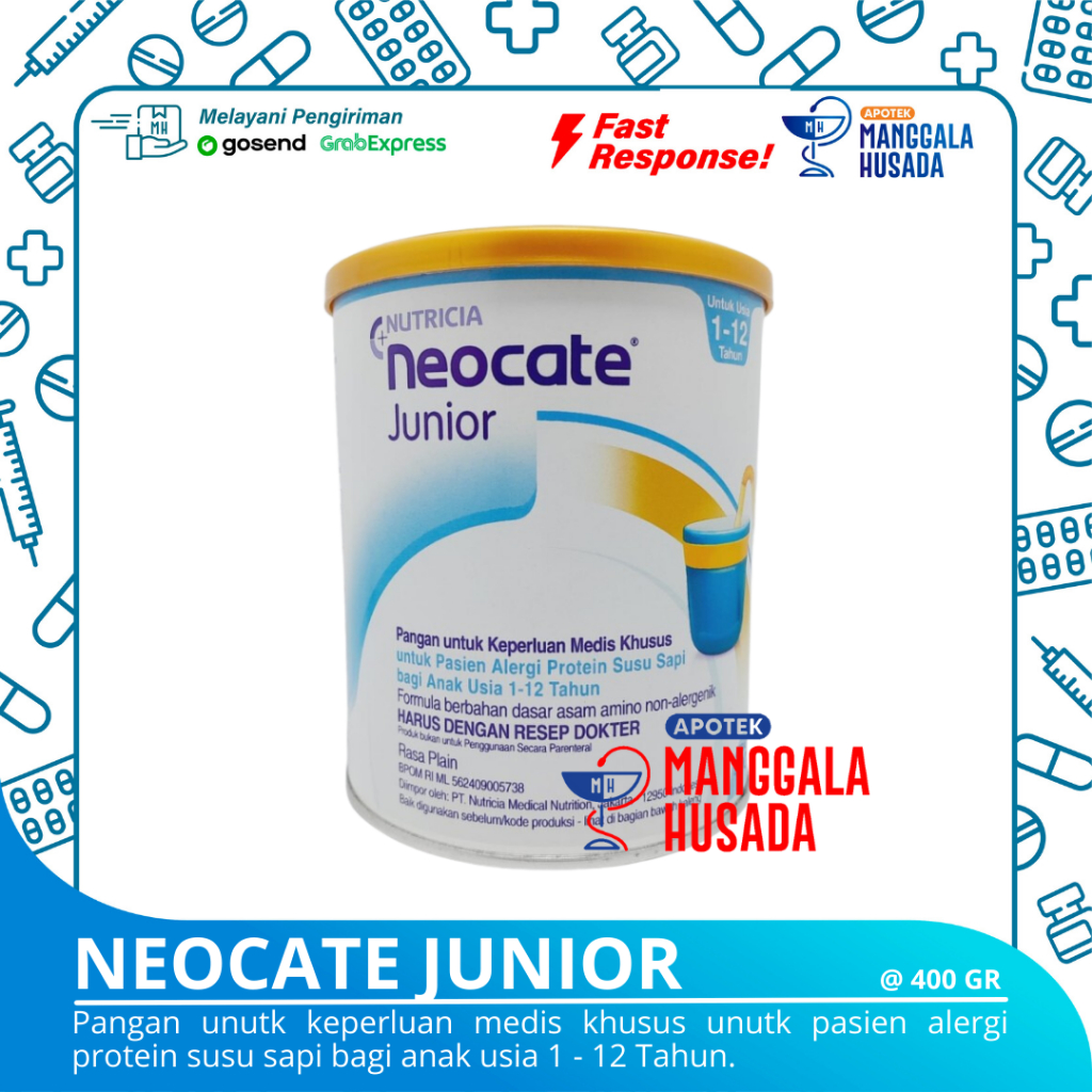 Jual NEOCATE JUNIOR @ 400 GRAM | Shopee Indonesia