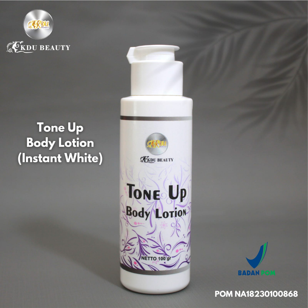 Jual Tone Up Body Lotion by KDU Beauty (Instant White Lotion) | Shopee ...
