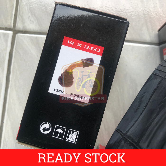 Jual Ban Dalam Sepeda Listrik PACIFIC 14 x 2.50 Pentil Bengkok Selis | Shopee Indonesia