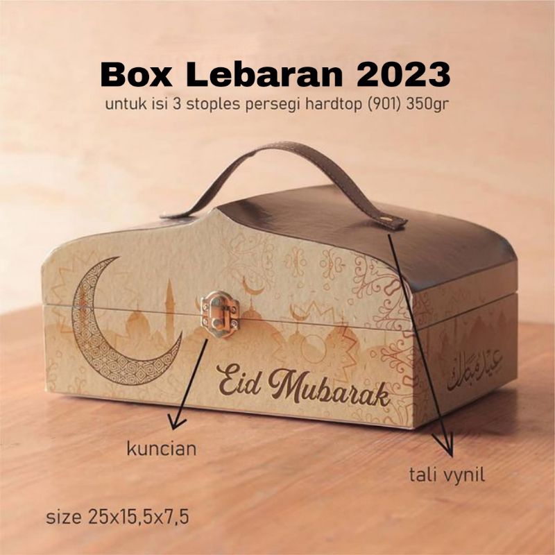 Jual Box Kue Lebaran Bentuk Kubah Masjid/ Box Hampers Idul Fitri ...