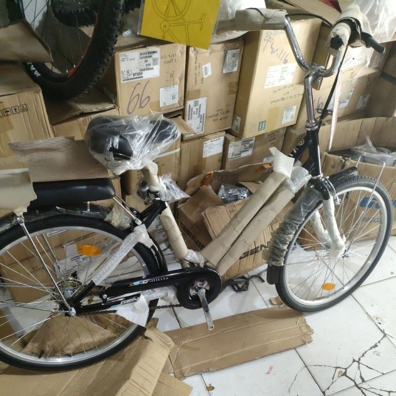 Jual Sepeda Mini 24 inch Citybike Genio Celesta | Shopee Indonesia