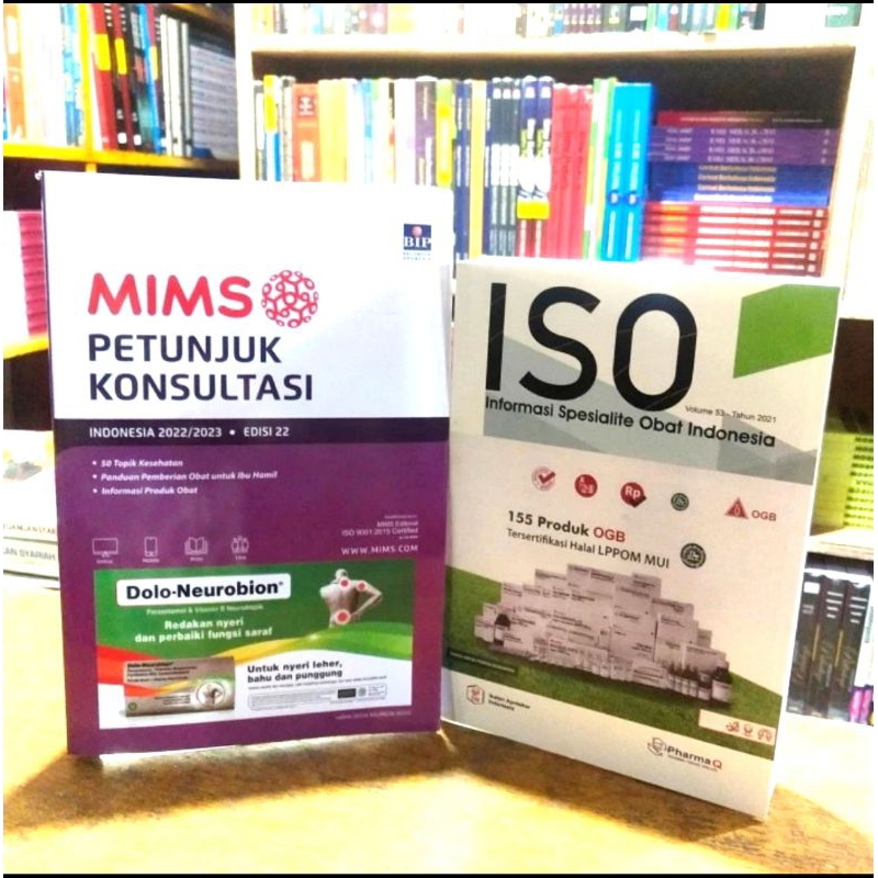 Jual BUKU PAKET FARMASI ISO VOLUME 53 TAHUN 2021 BERWARNA DAN MIMS ...