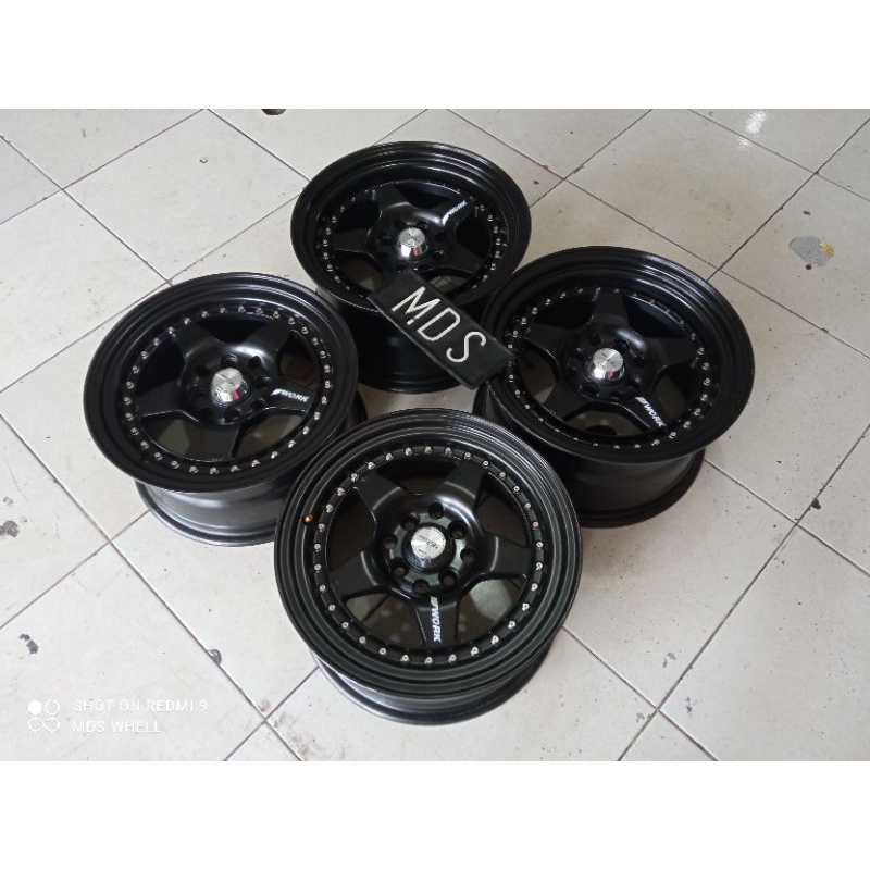Jual Velg Mobil Seken Ring 15 WORK MEISTER R15X7-8 | Shopee Indonesia
