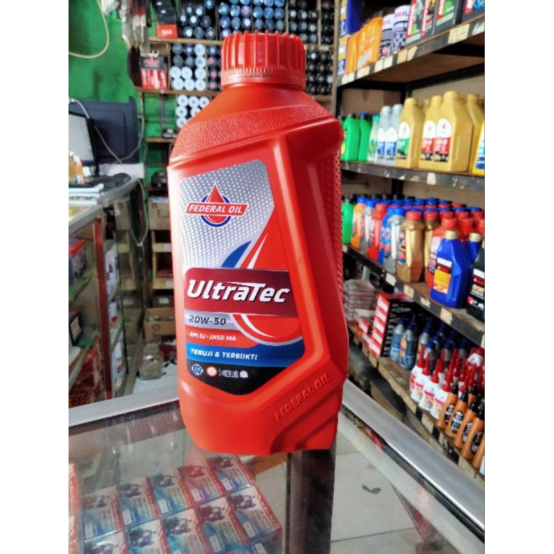Jual Oli Mesin Federal Ultratec 1 Liter Federal Oil Ultratec 1000ml ...