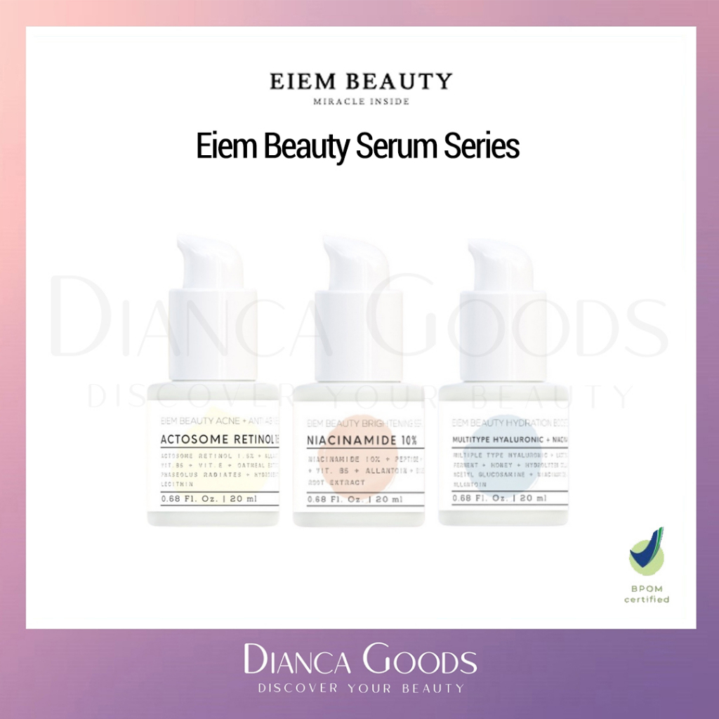 Jual EIEM BEAUTY Serum Series | Acne + Anti Aging Serum Actosome ...