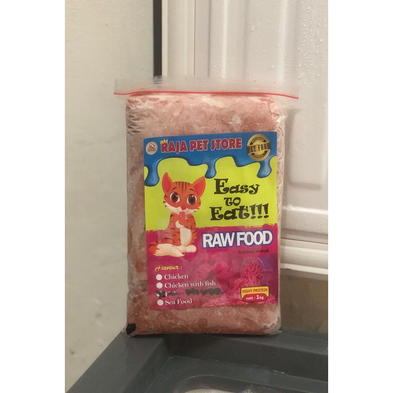 Jual Raw food chicken plus beef (sapi ayam mixed )untuk kucing anjing ...