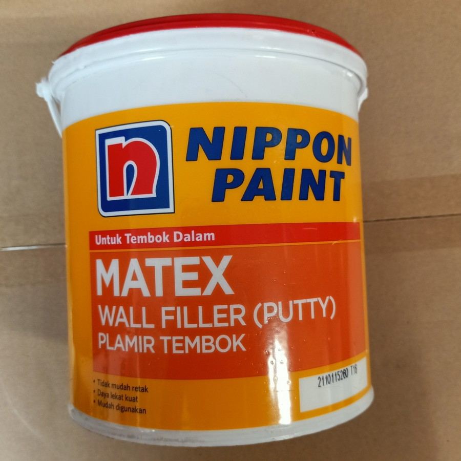 Jual Nippon Paint Matex Plamir / Wall Filler (Putty) 4 Kg / Dempul Tembok Matex | Shopee Indonesia