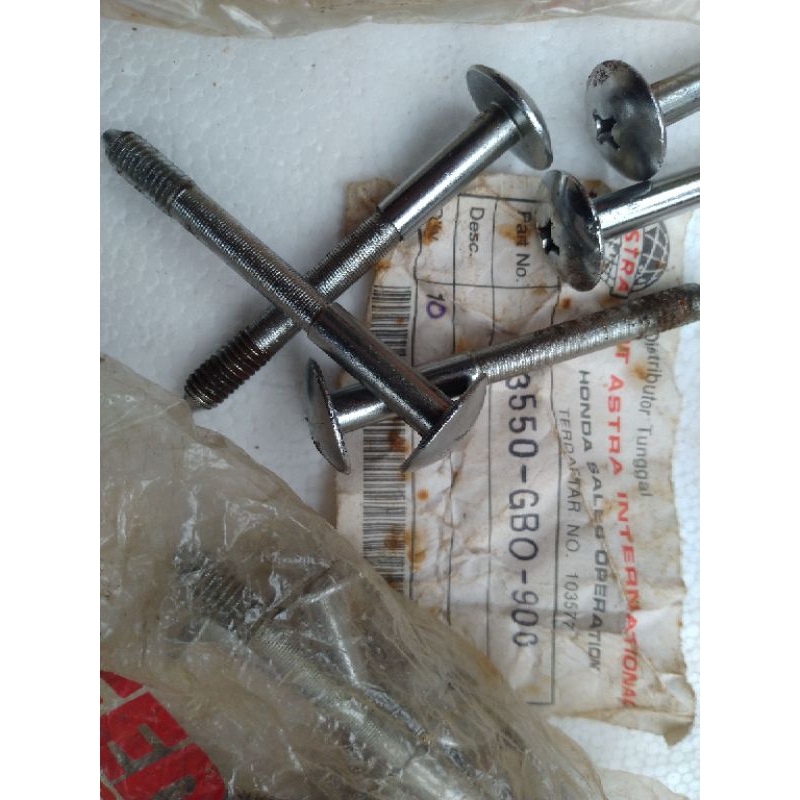 Jual Baut Tepong Aki HONDA astrea STAR, ASDAP, SUPER CUP original NOS ...