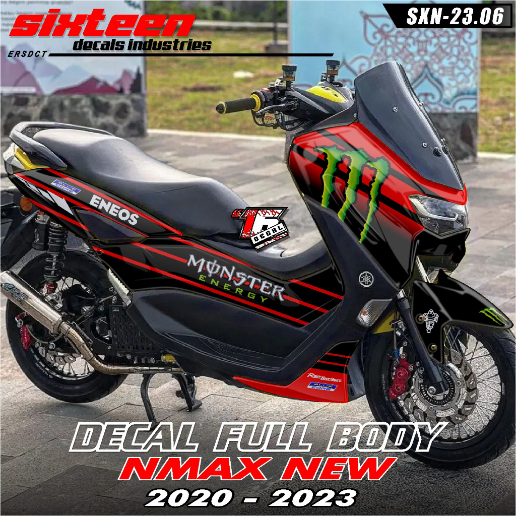 Jual (COD) Decal Sticker Yamaha NMAX NEW 2020 2021 2022 2023 Fullbody ...