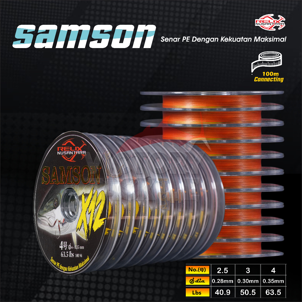 Jual EXTRA BONUS | SENAR PANCING | BENANG PE | RELIX NUSANTARA SAMSON ...