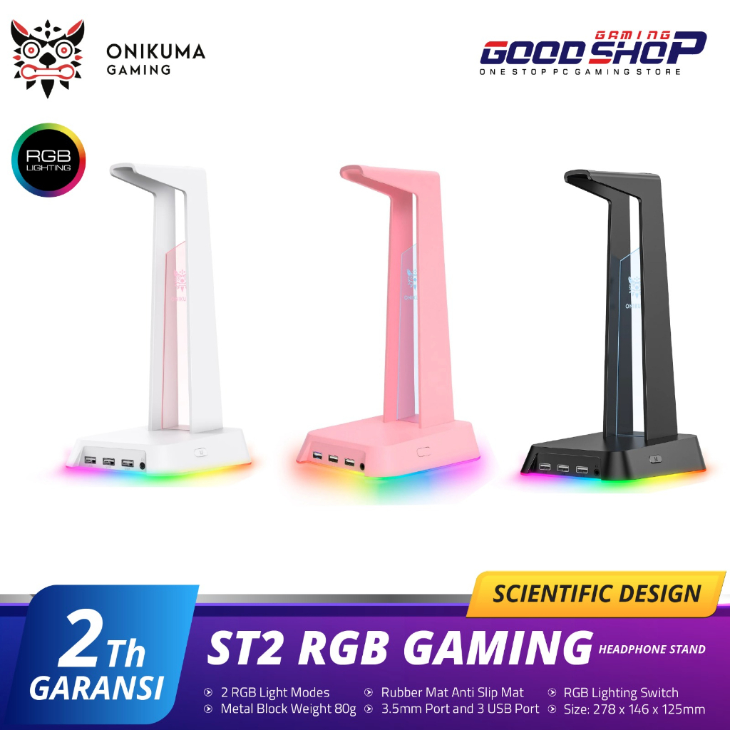 Jual ONIKUMA HEADSET STAND ST2 RGB | Shopee Indonesia