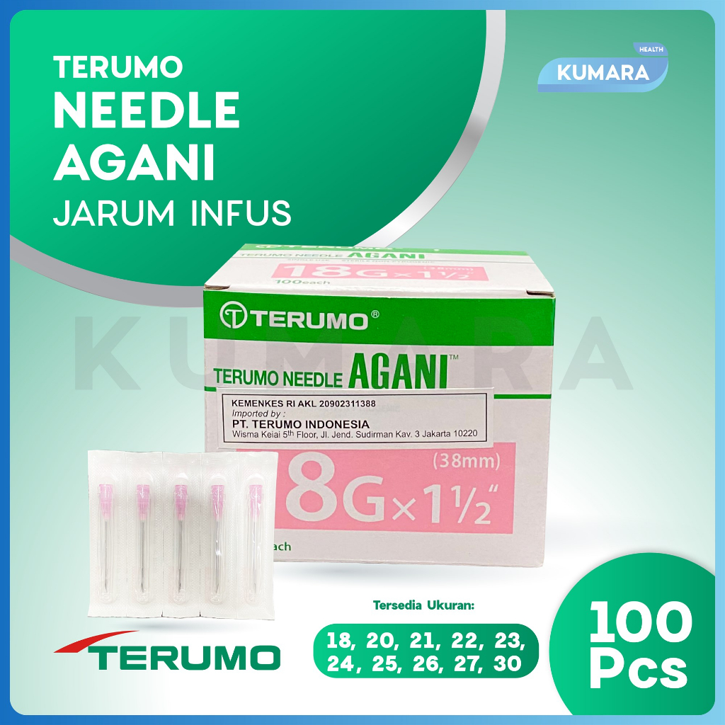 Jual TERUMO - Needle Agani / Jarum Suntik Sekali Pakai BOX | Shopee ...