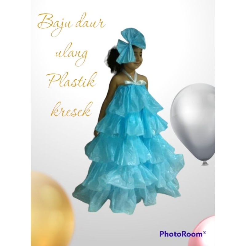 Jual dress baju daur ulang /gaun daur ulang / kostum | Shopee Indonesia