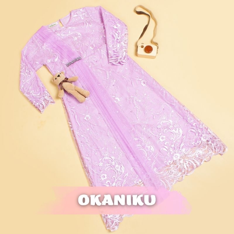 Jual Kebaya Anak Dress Gamis Tille Modern Slayer Lengan Panjang ...
