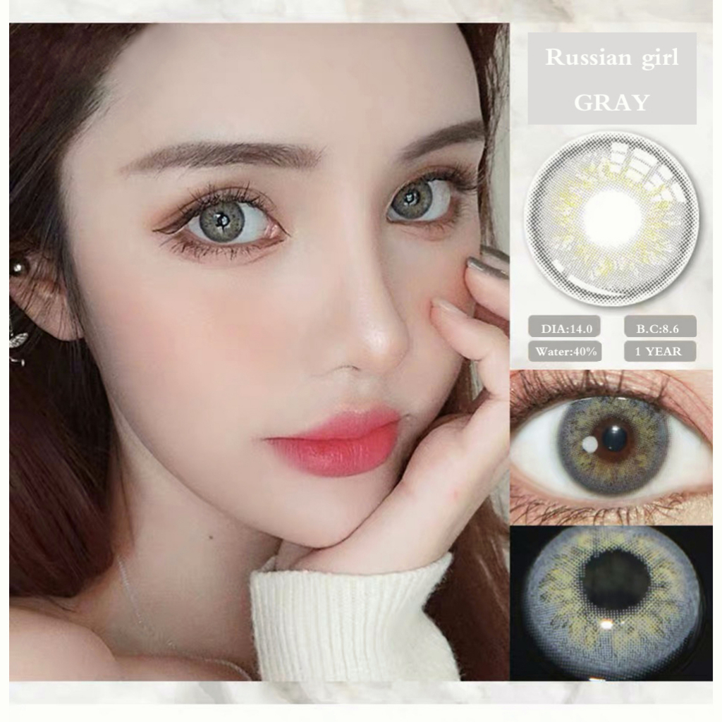 Jual Mysticeyes Color Contact Lenses Kontak Lensa Soflens grey soflens ...
