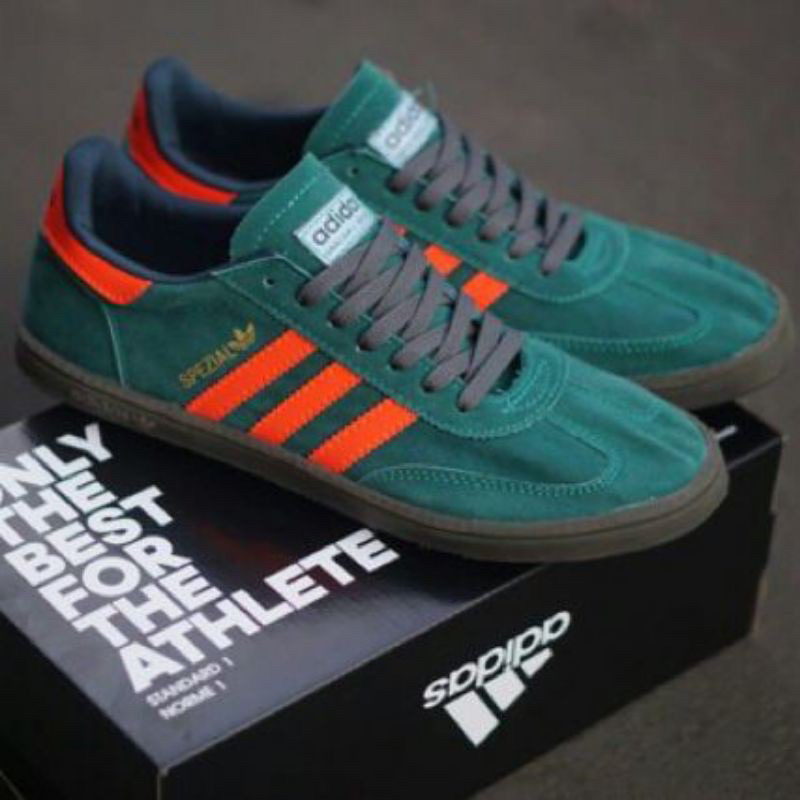 Jual sepatu Adidas spezial hijau oren | Shopee Indonesia