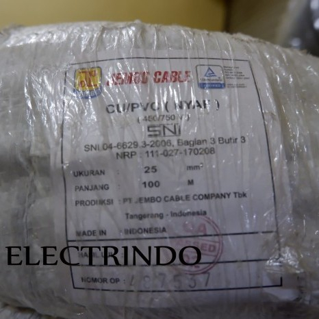 Jual JEMBO Kabel Serabut NYAF 25mm meteran Kabel NYAF 1 x 25 mm 1x25mm | Shopee Indonesia
