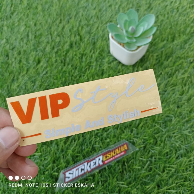 Jual Stiker VIP Style Sunmori Cutting Sticker | Shopee Indonesia