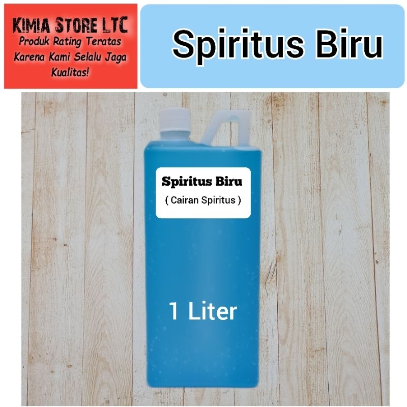 Jual Spiritus Biru 1 Liter ( Cairan Spiritus ) | Shopee Indonesia