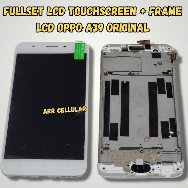 Jual Fullset LCD Touchscreen + Frame Lcd Oppo A39 Original | Shopee ...