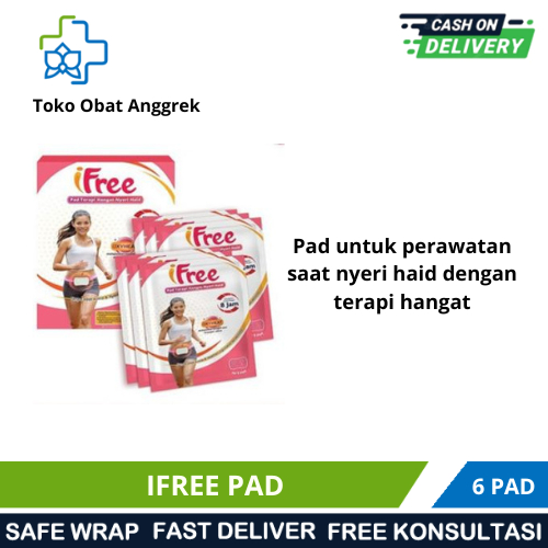 Jual IFREE PAD ISI 6/PAD PEREDA NYERI HAID | Shopee Indonesia