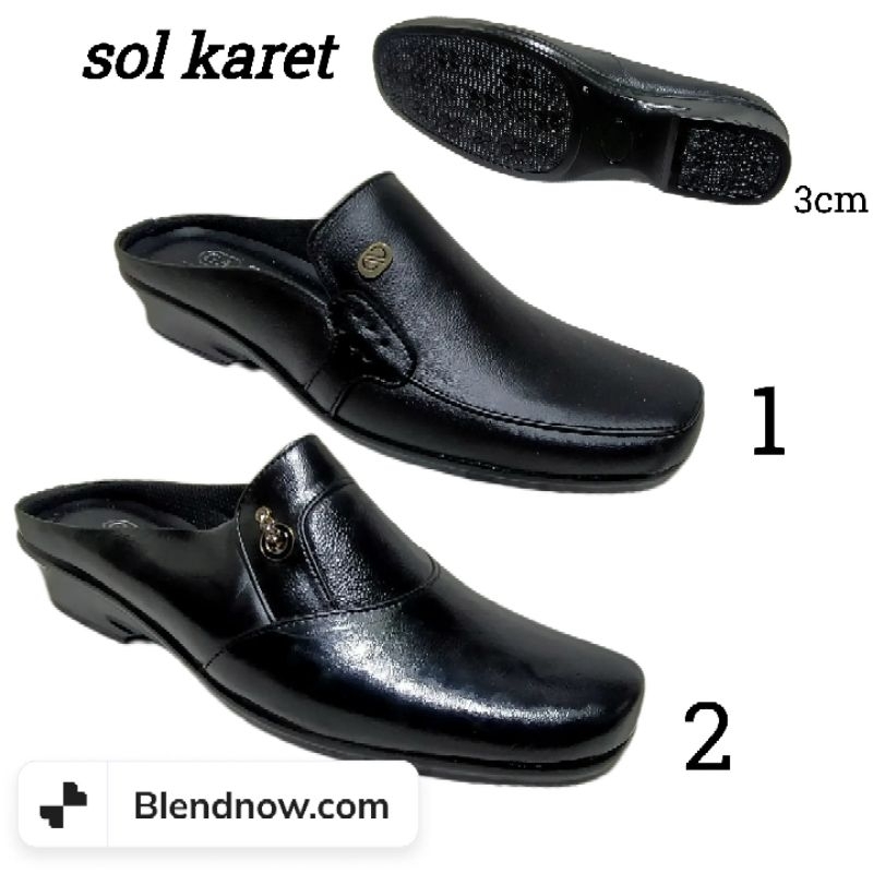 Jual Sandal sepatu sandal wanita kulit asli sepatu slop sepatu sendal ...