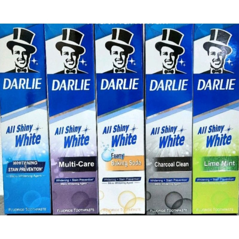 Jual darlie double action ,baking soda,tea care green tea, charcoal ...