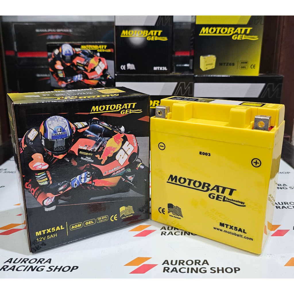 Jual AKI MOTOR MOTOBATT MTX5AL HONDA GRAND / LEGENDA / SUPRA 100 / SUPRA X 110 / SUPRA FIT LAMA ...