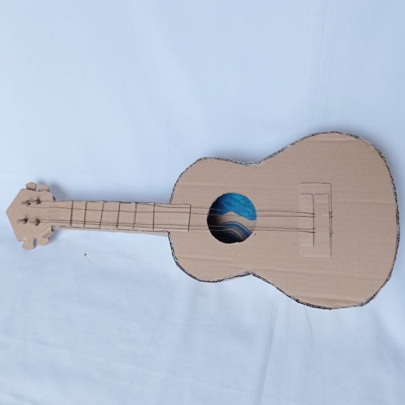 Jual Gitar Dari Kardus Bekas Ukulele Shopee Indonesia