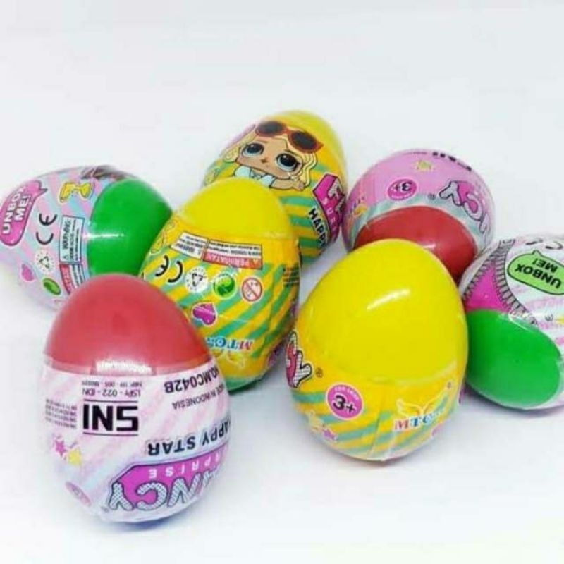 Jual Mainan Anak Telur Suprise Banyak Karkter Lol Dan Dinosaurus Hadiah ...
