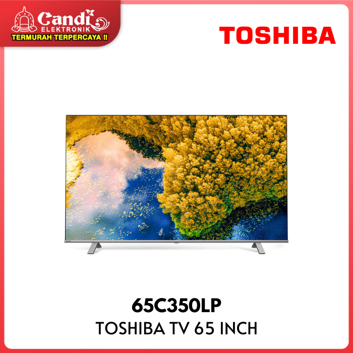 Jual TV TOSHIBA 65C350LP 65 Inch 4K UHD HDR Smart Google TV 65C350 65C 350LP | Shopee Indonesia