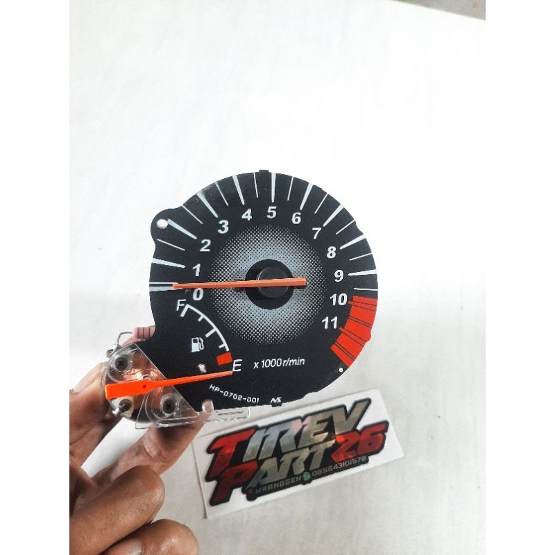Jual mesin spido spedometer RPM dan amper bensin megapro primus ...