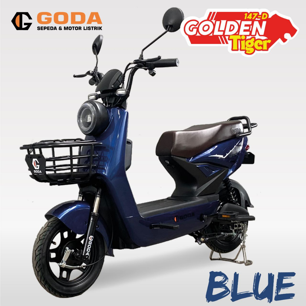 Jual SEPEDA LISTRIK GODA GOLDEN TIGER 147Ds | Shopee Indonesia