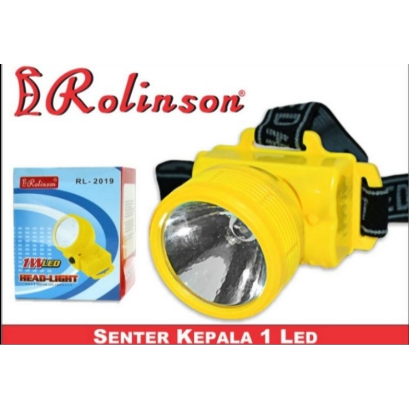 Jual Senter Kepala Lampu LED Head Lamp 1 Watt Light Headlamp | Shopee ...