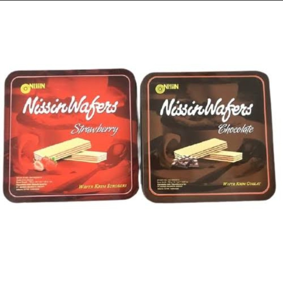 Jual NISSIN WAFER DELUXE 700 GRAM CHOCOLATE & STRAWBERRY - Coklat ...