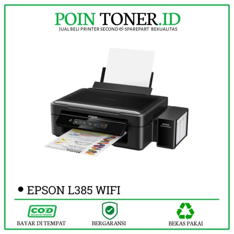 Jual Printer Epson L385 All In One Wifi bergaransi | Shopee Indonesia