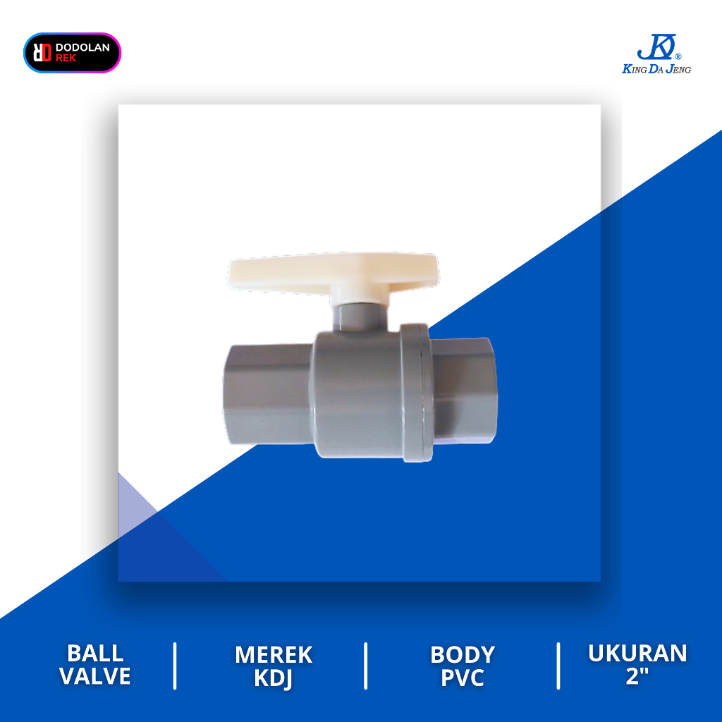 Jual Ball Valve KDJ 2 Inch Made in Taiwan | Shopee Indonesia