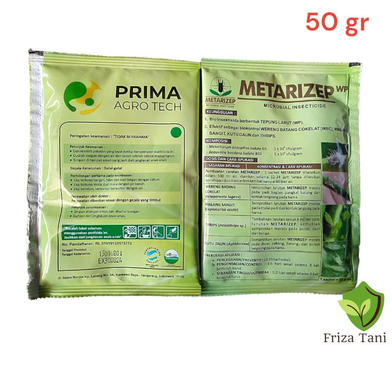 Jual Metarizep bio-insektisida Membasmi Kumbang Tanduk, Wereng Coklat ...