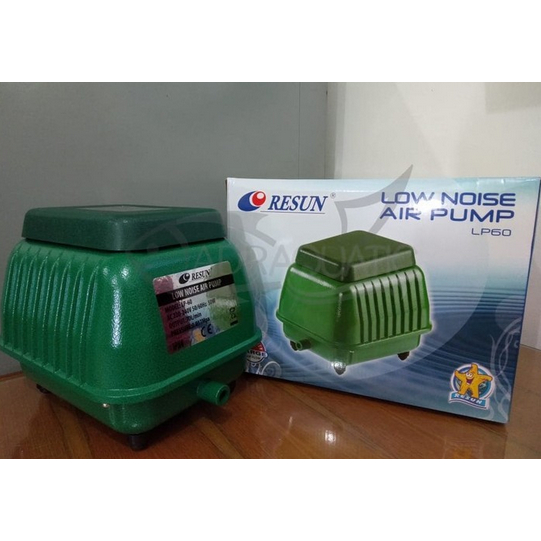 Jual RESUN LP60 LOW NOISE AIR PUMP POMPA UDARA AERATOR AQUARIUM Kolam ...