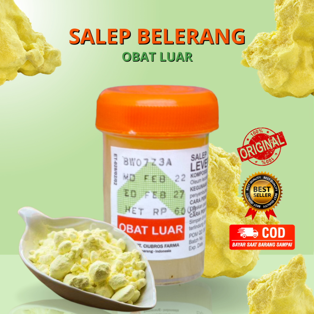 Jual alep Belerang / Sulfur Salep Gatal Ampuh Salep Kulit Gatal Jamur ...