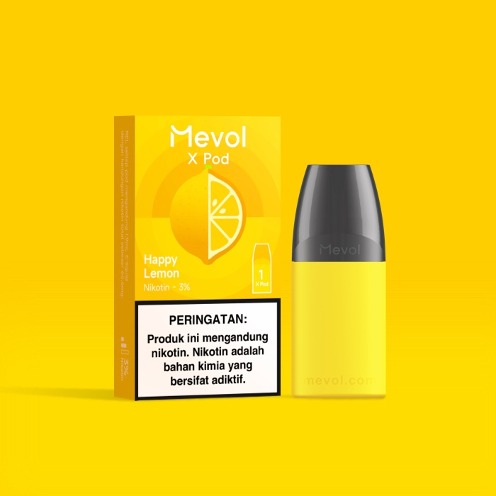 Jual Mevol Pod - Happy Lemon (Isi 1 Pod) | Shopee Indonesia