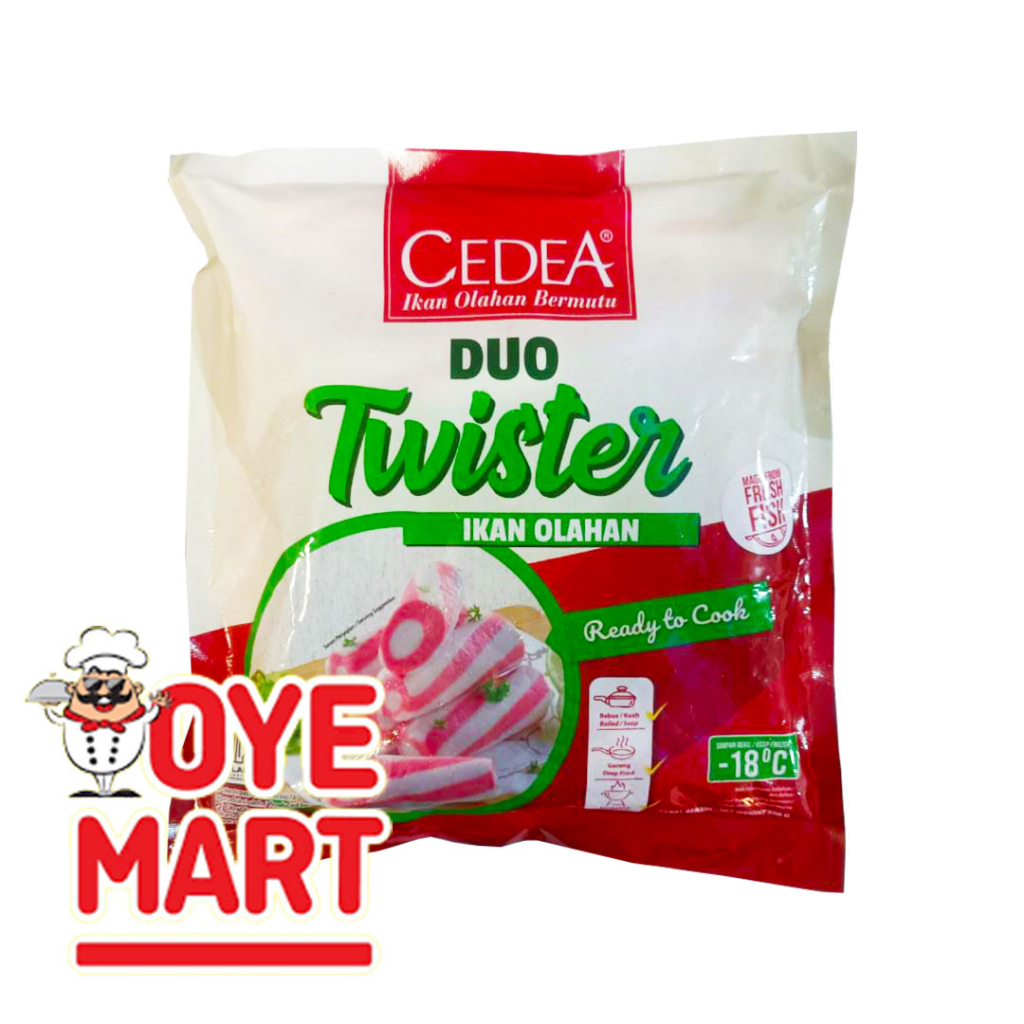 Jual DUO TWISTER CEDEA 500GR IKAN OLAHAN | Shopee Indonesia