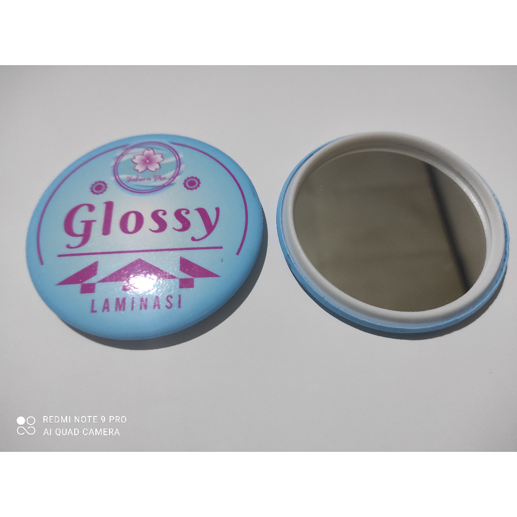 Jual Cermin mini 75mm, bisa satuan/tanpa minimal order, gambar custom ...