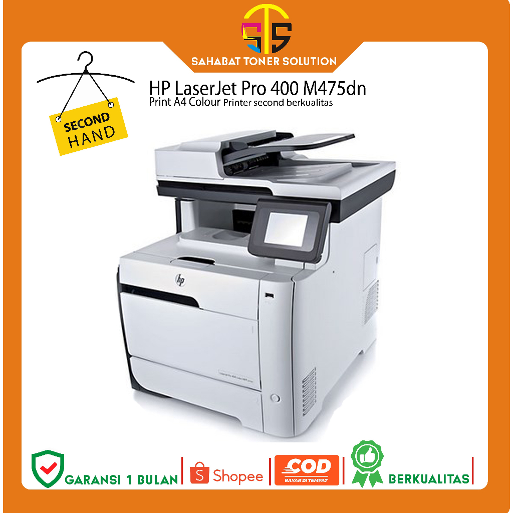 Jual Printer Hp LaserJet Pro 400 colour M475dn second | Shopee Indonesia