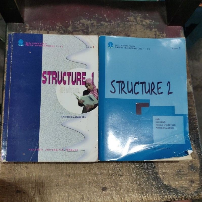 Jual Buku structure 1 dan 2 (universitas terbuka) original | Shopee ...