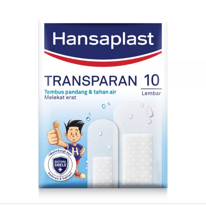 Jual HANSAPLAST TRANSPARAN 10s / plaster luka transparant tembus ...