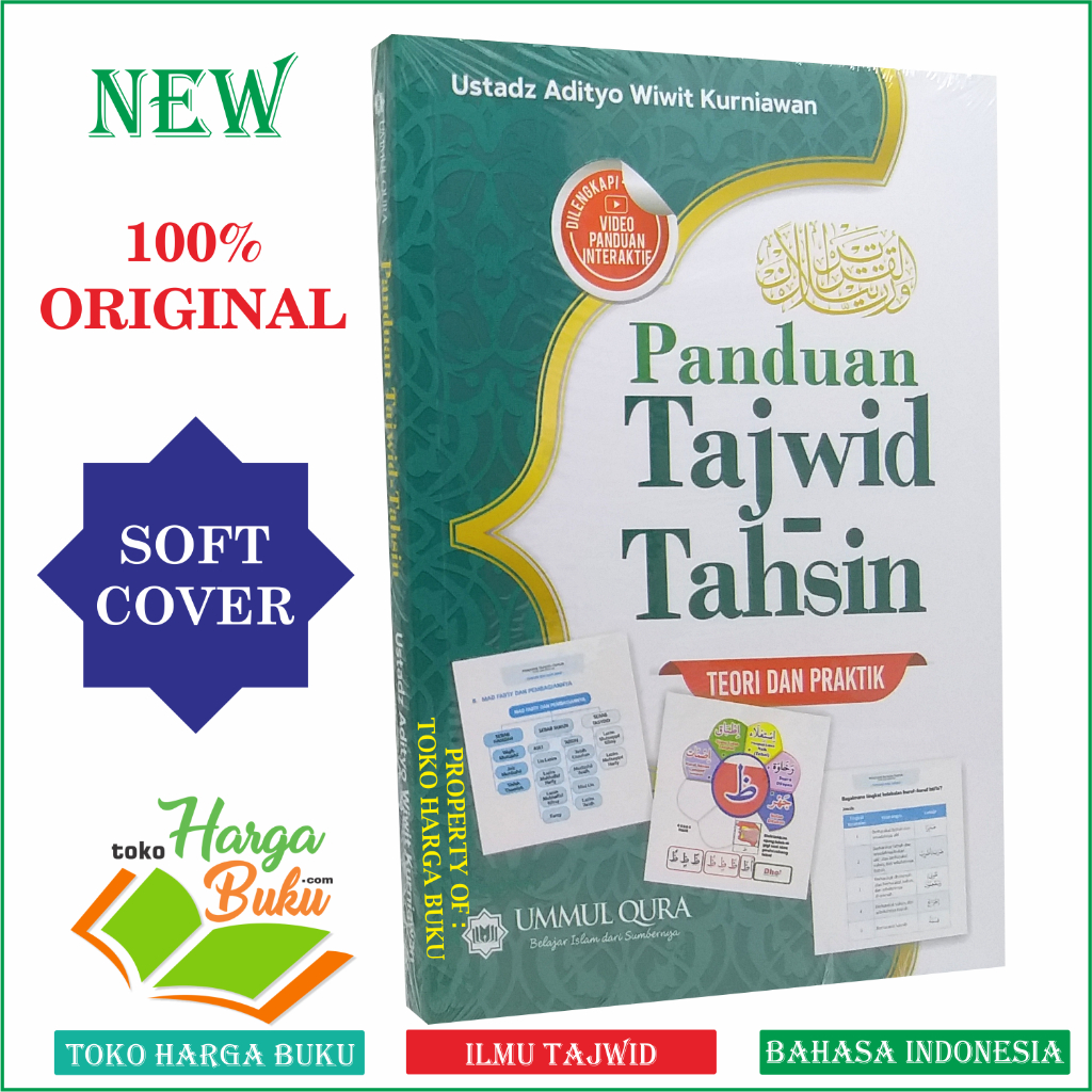 Jual Panduan Tajwid Tahsin Teori Dan Praktik Karya Ustadz Adityo Wiwit ...