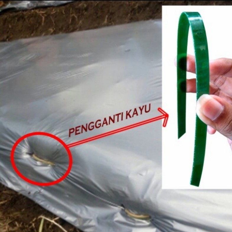 Jual Pasak Mulsa 1 ikat 1kg Sujen Penjepit Tusuk Plastik Mulsa | Shopee ...