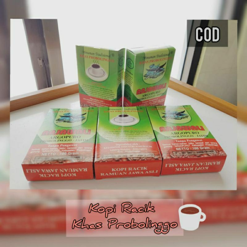 Jual Kopi Racik Ramuan Jawa Asli khas Argopuro Probolinggo / COD ...