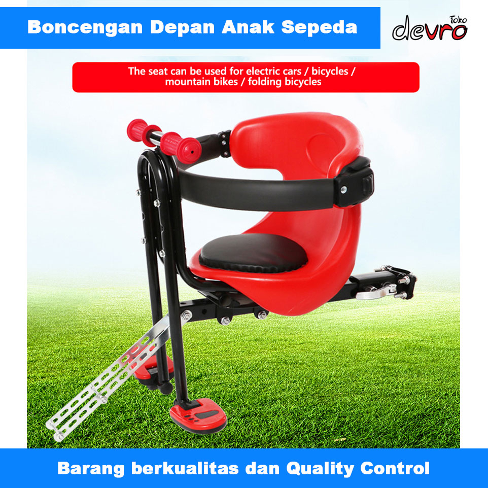 Jual Boncengan Depan Anak Sepeda Child Safety Front Seat dgn Pedal ...